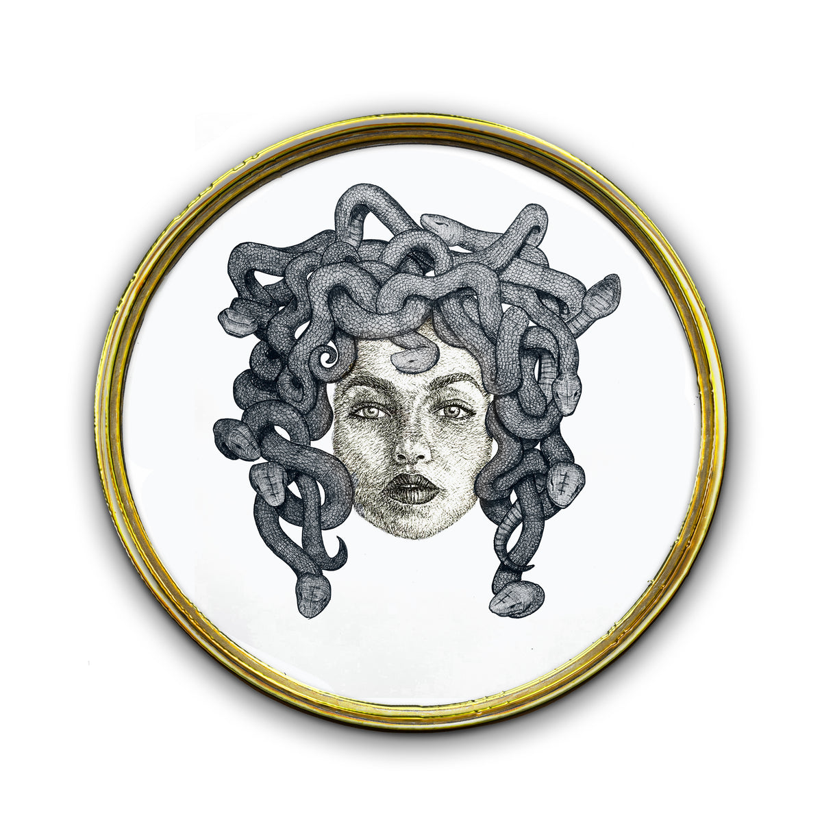 Medusa Ceramic Plate – muse